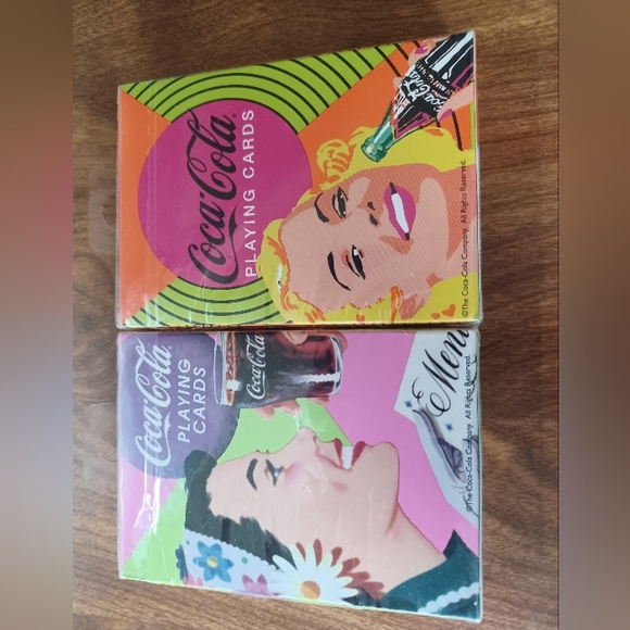 Coca Cola | Games | Coca Cola Playing Cards | Poshmark
